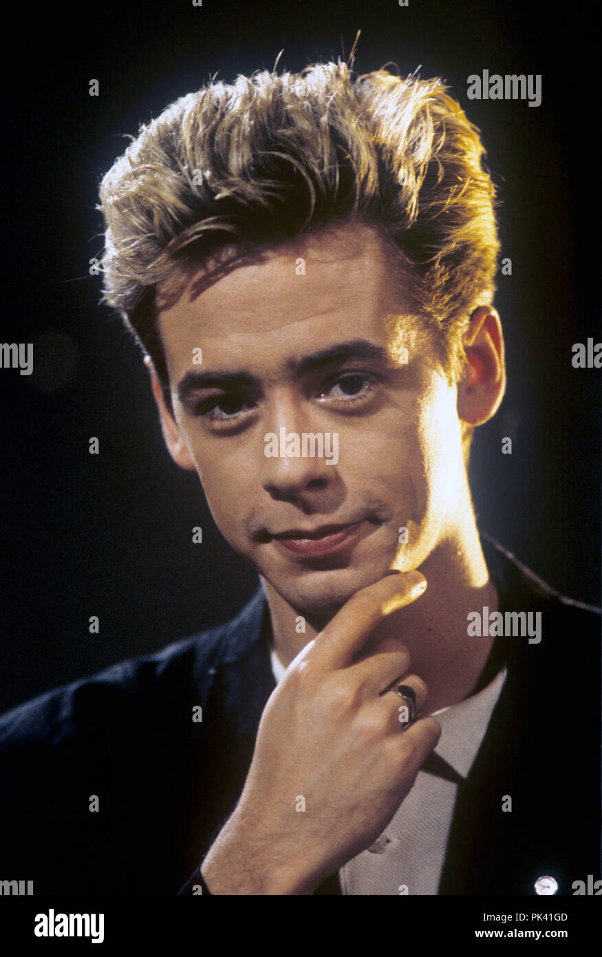 Nick Heyward on 06.12.1984 in München / Munich. | usage worldwide Stock ...