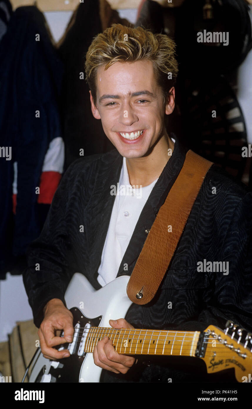 Nick Heyward on 06.12.1984 in München / Munich. | usage worldwide Stock ...