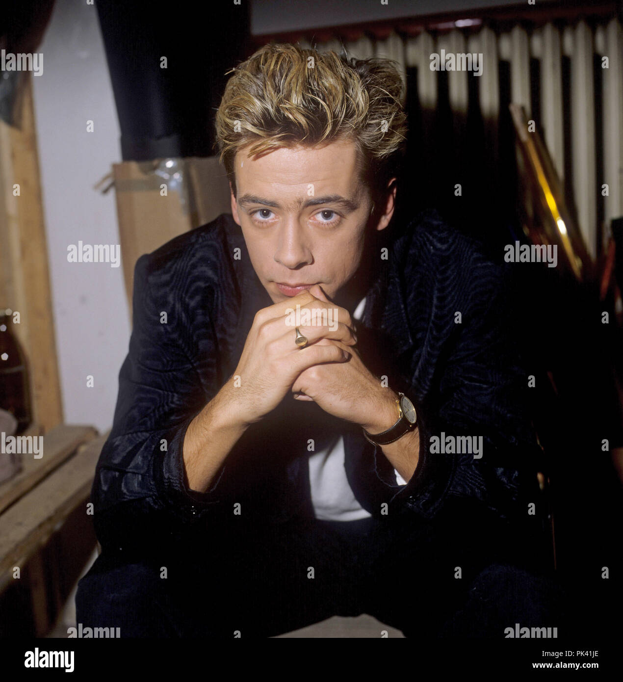 Nick Heyward on 06.12.1984 in München / Munich. | usage worldwide Stock ...