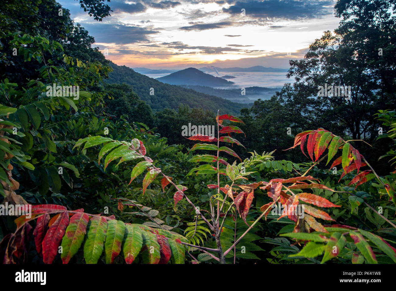 Chestnut cove overlook hi-res stock photography and images - Alamy
