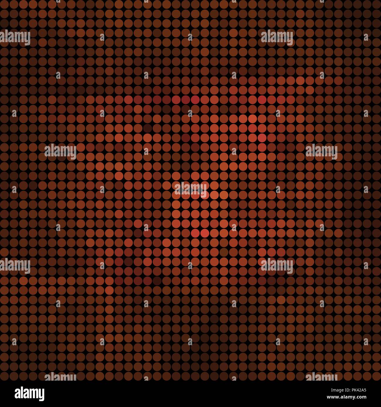 abstract vector colored round dots background - red Stock Vector Image ...