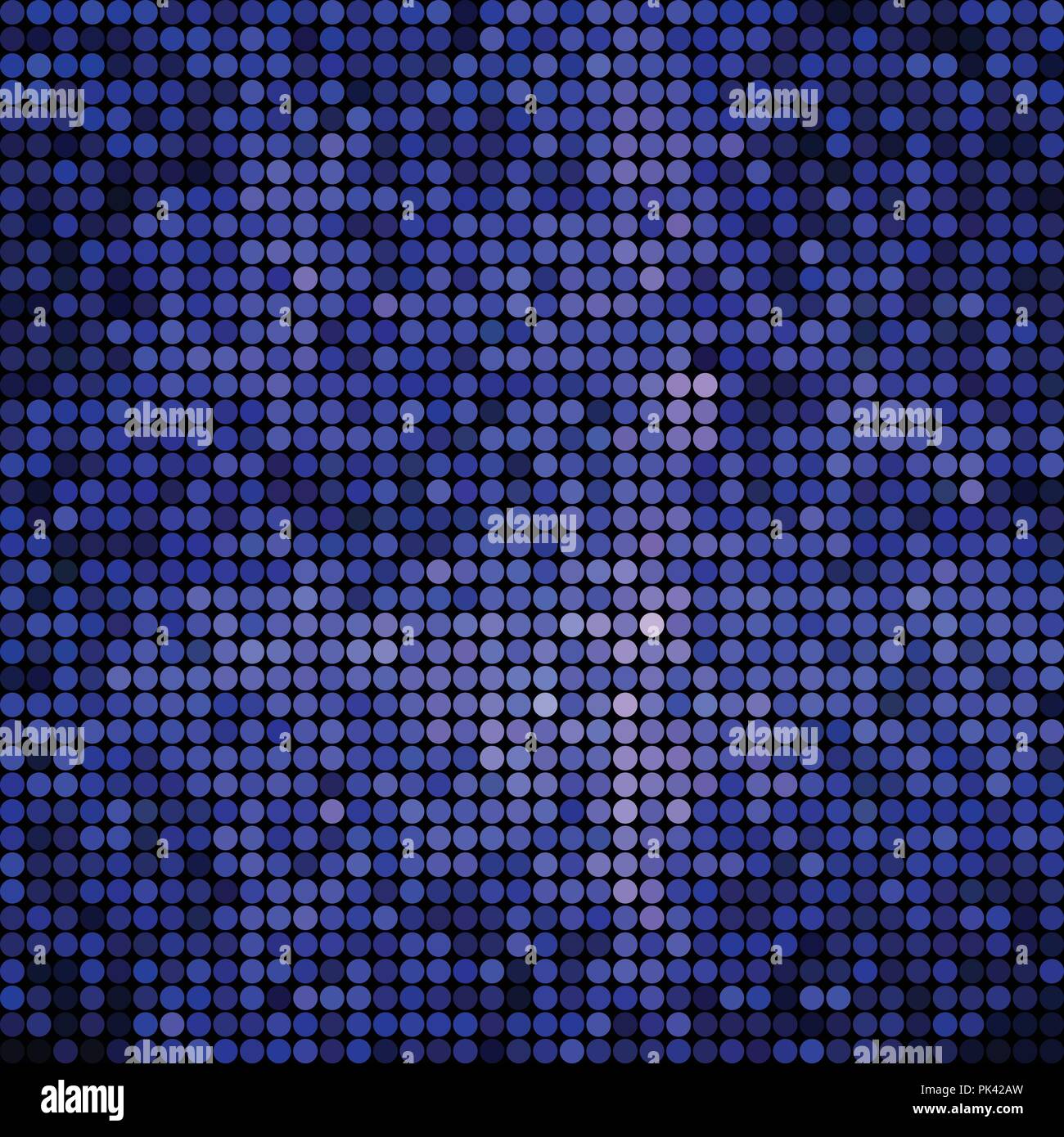 abstract vector colored round dots background - blue and violet Stock ...