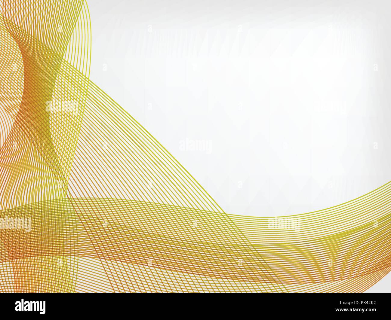 abstract vector waved line background - golden yellow Stock Vector ...