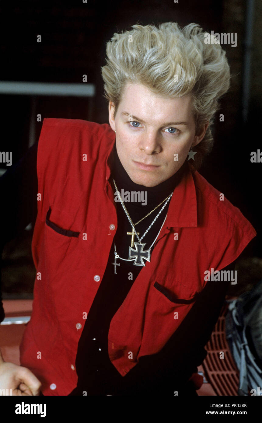 Steve Lambert (Roman Holliday) on 04.03.1985 in London. | usage ...