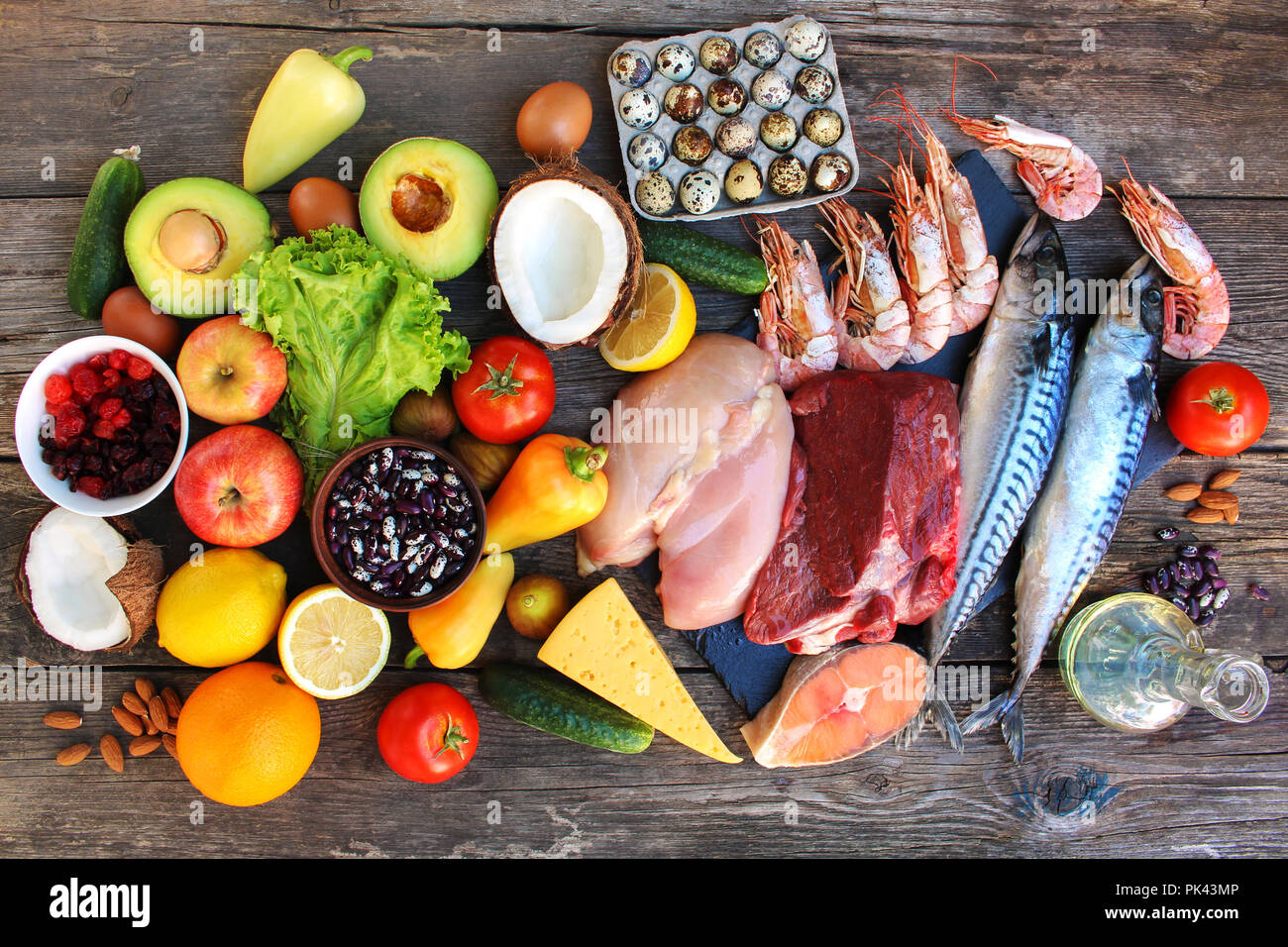 Healthy balanced diet fish hi-res stock photography and images - Alamy
