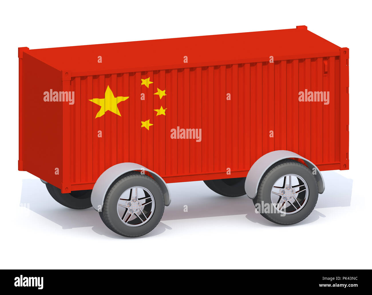 China ship container Cut Out Stock Images & Pictures - Alamy