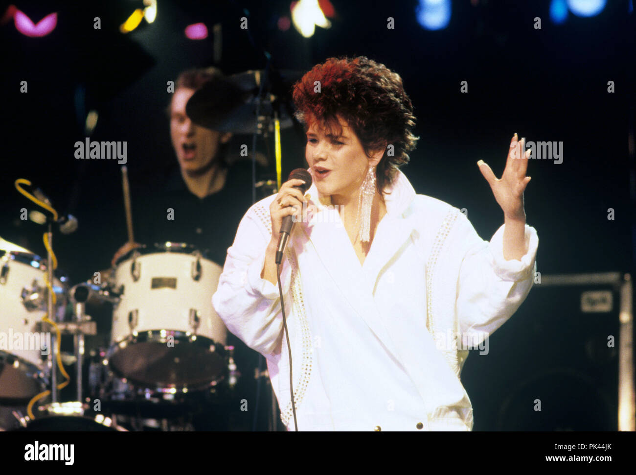 Meri D. Marshall on 29.05.1985 in Hamburg. | usage worldwide Stock ...