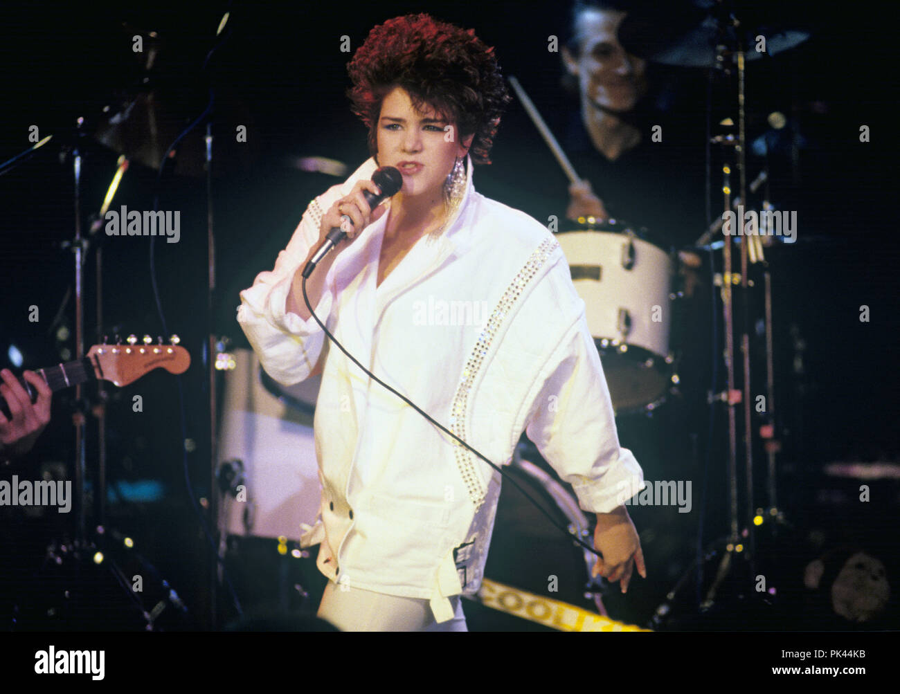 Meri D. Marshall on 29.05.1985 in Hamburg. | usage worldwide Stock ...