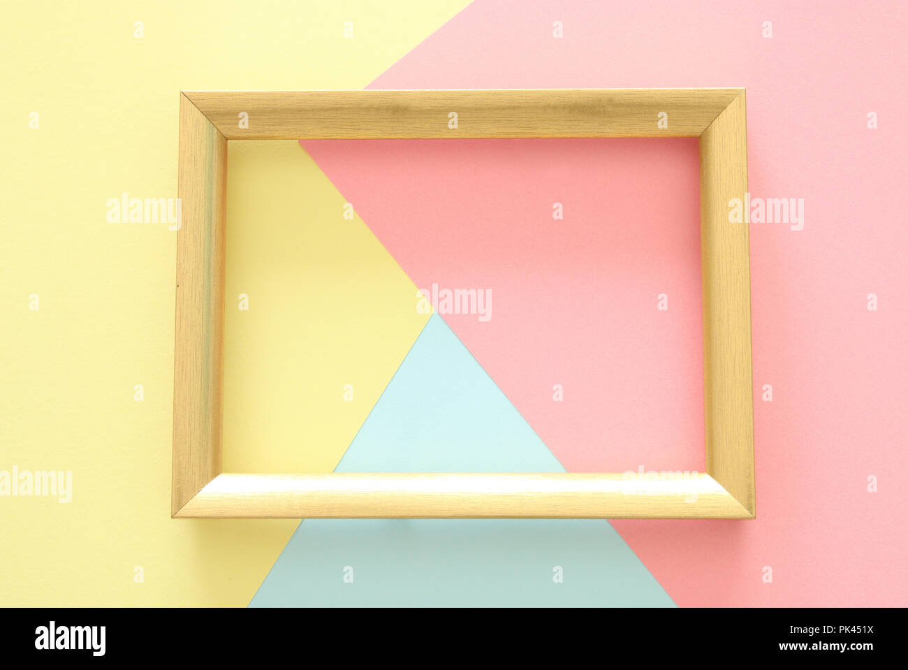 Abstract pastel colored paper texture. Minimal geometric shapes and ...