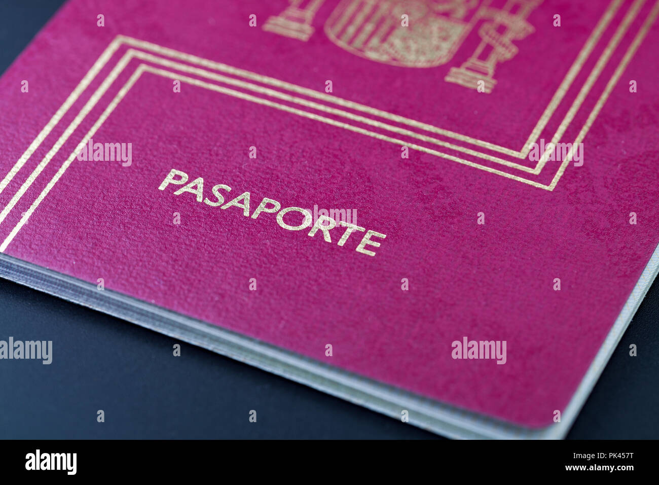 Spanish passport hi-res stock photography and images - Alamy