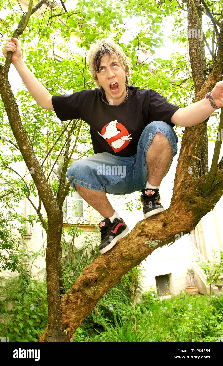 Charles Robert Simpson von der britischen Boyband "Blue" in München ...