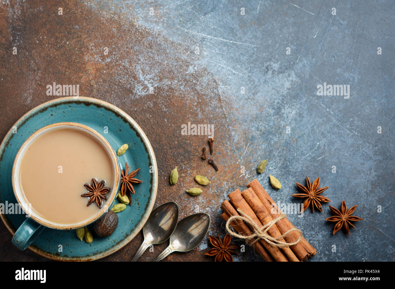 Indian masala chai or tea hi-res stock photography and images - Alamy