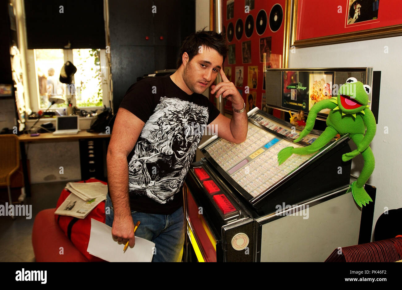 Anthony Costa von der britischen Pop Boygroup "Blue" in München ...