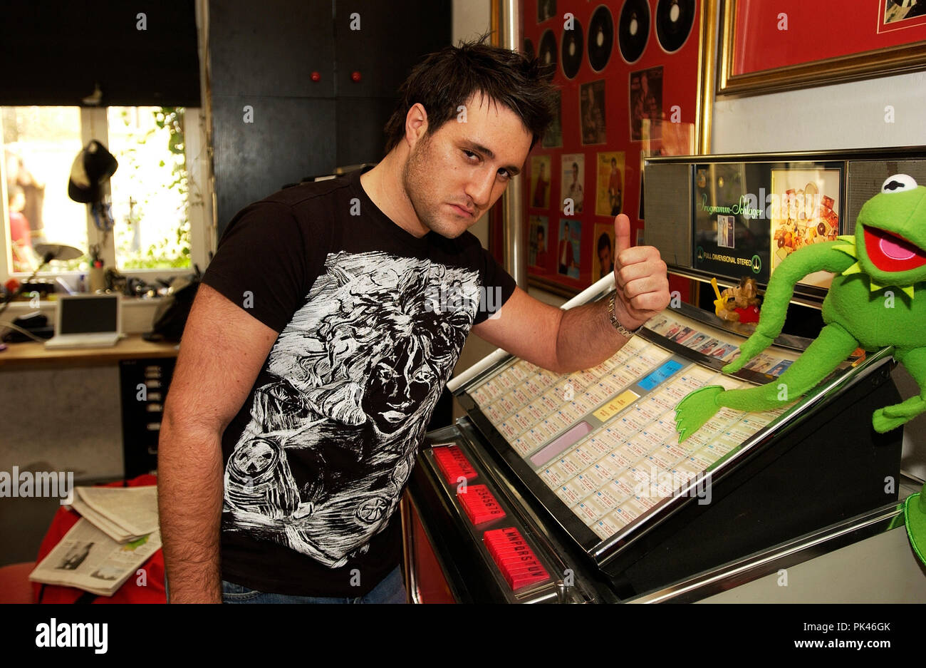 Anthony Costa von der britischen Pop Boygroup "Blue" in München ...