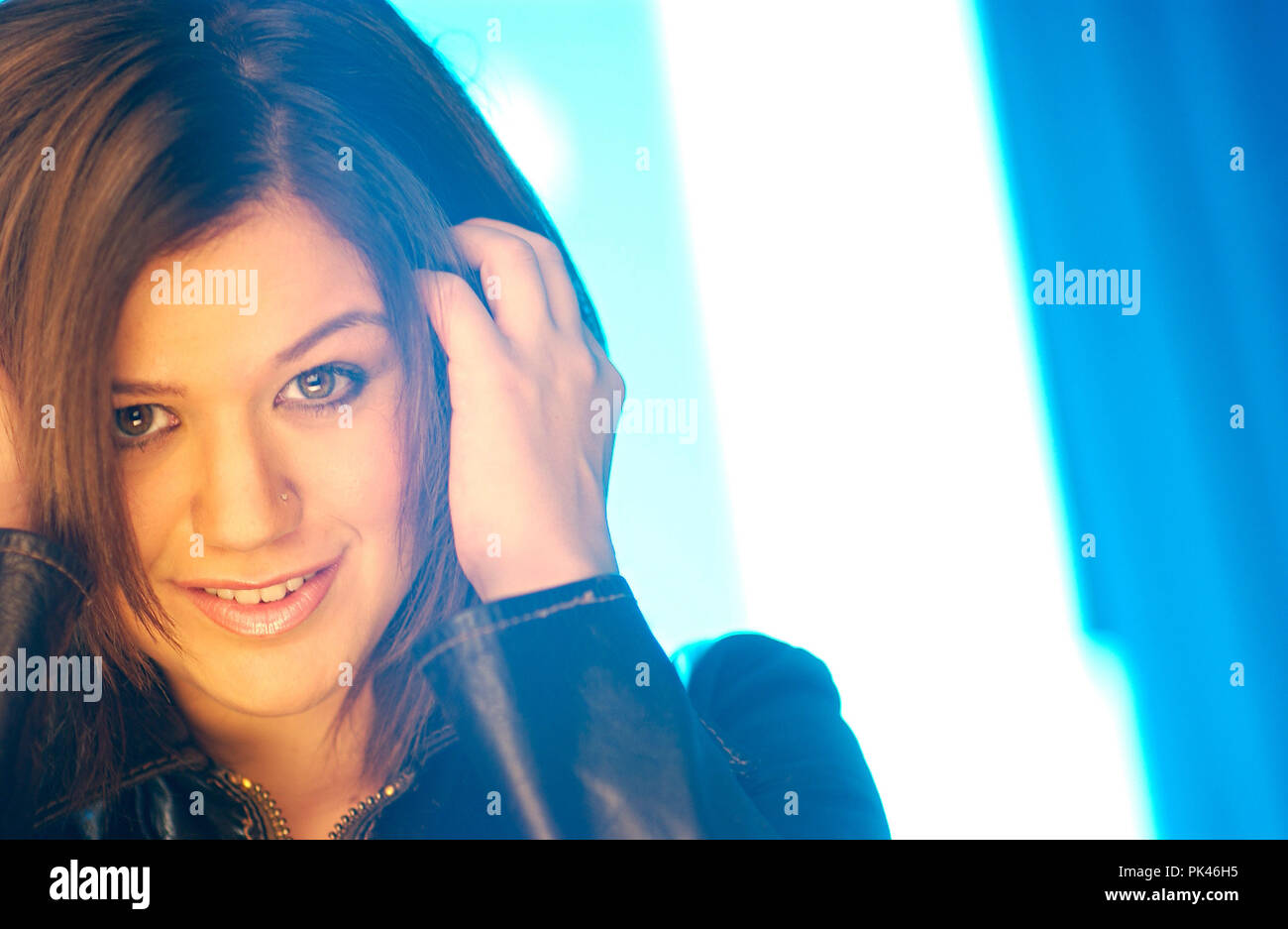 Kelly Clarkson, amerikanische Popsängerin, bei einem Fotoshooting in ...