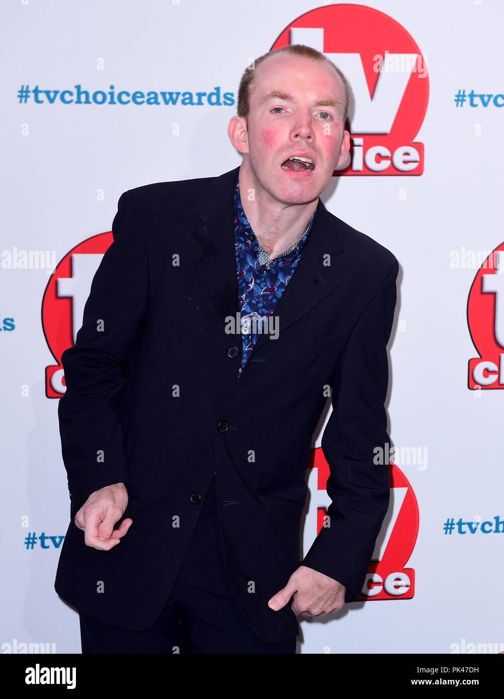 Lee Ridley attending the TV Choice Awards at the Dorchester Hotel, Park ...