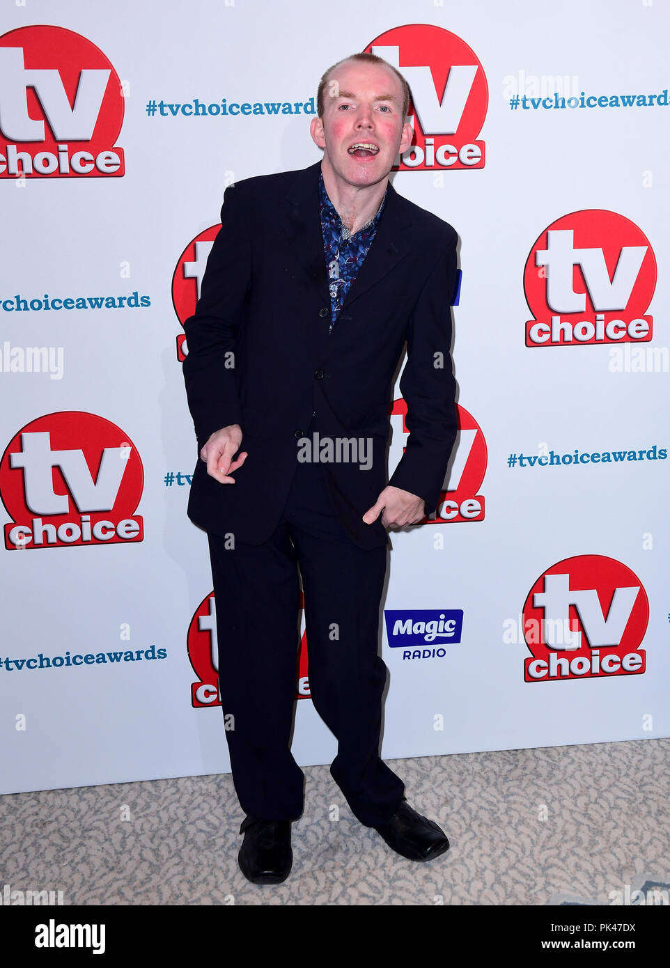 Lee Ridley attending the TV Choice Awards at the Dorchester Hotel, Park ...
