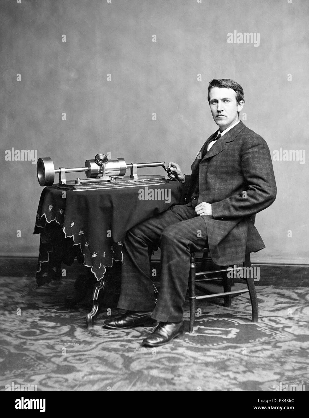 Thomas alva edison hi-res stock photography and images - Alamy