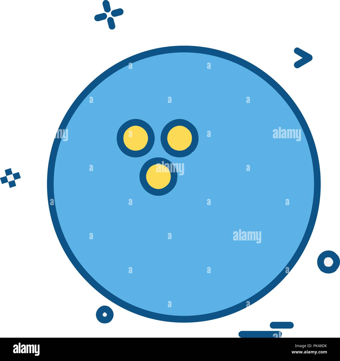 Ball icon design vector Stock Vector Image & Art - Alamy