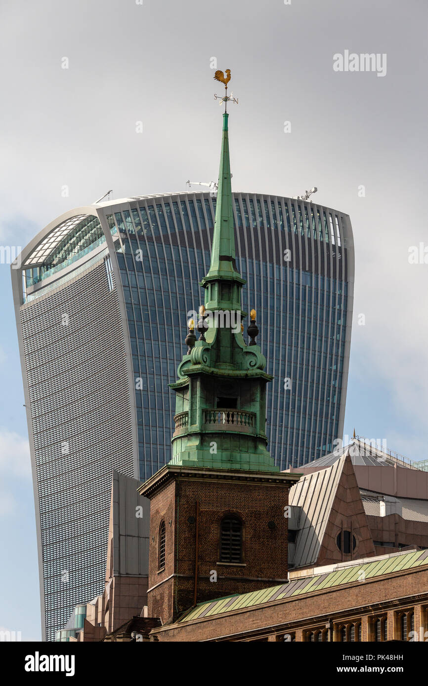 City view of London, England Stock Photo - Alamy