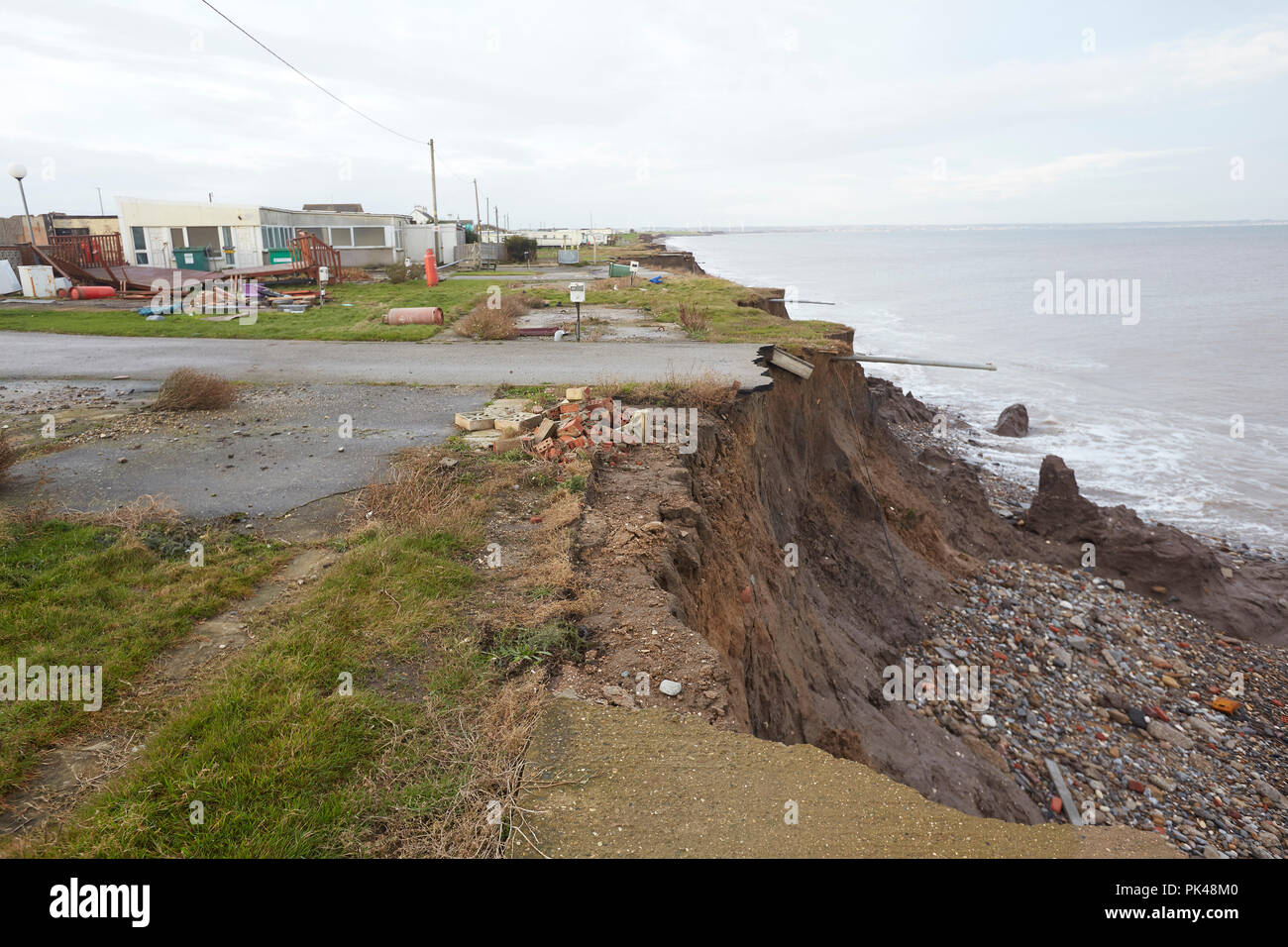 Skipsea coastal erosion hi-res stock photography and images - Alamy