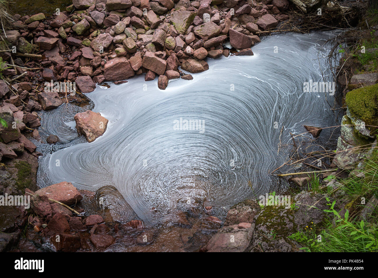 Foam patterns hi-res stock photography and images - Alamy