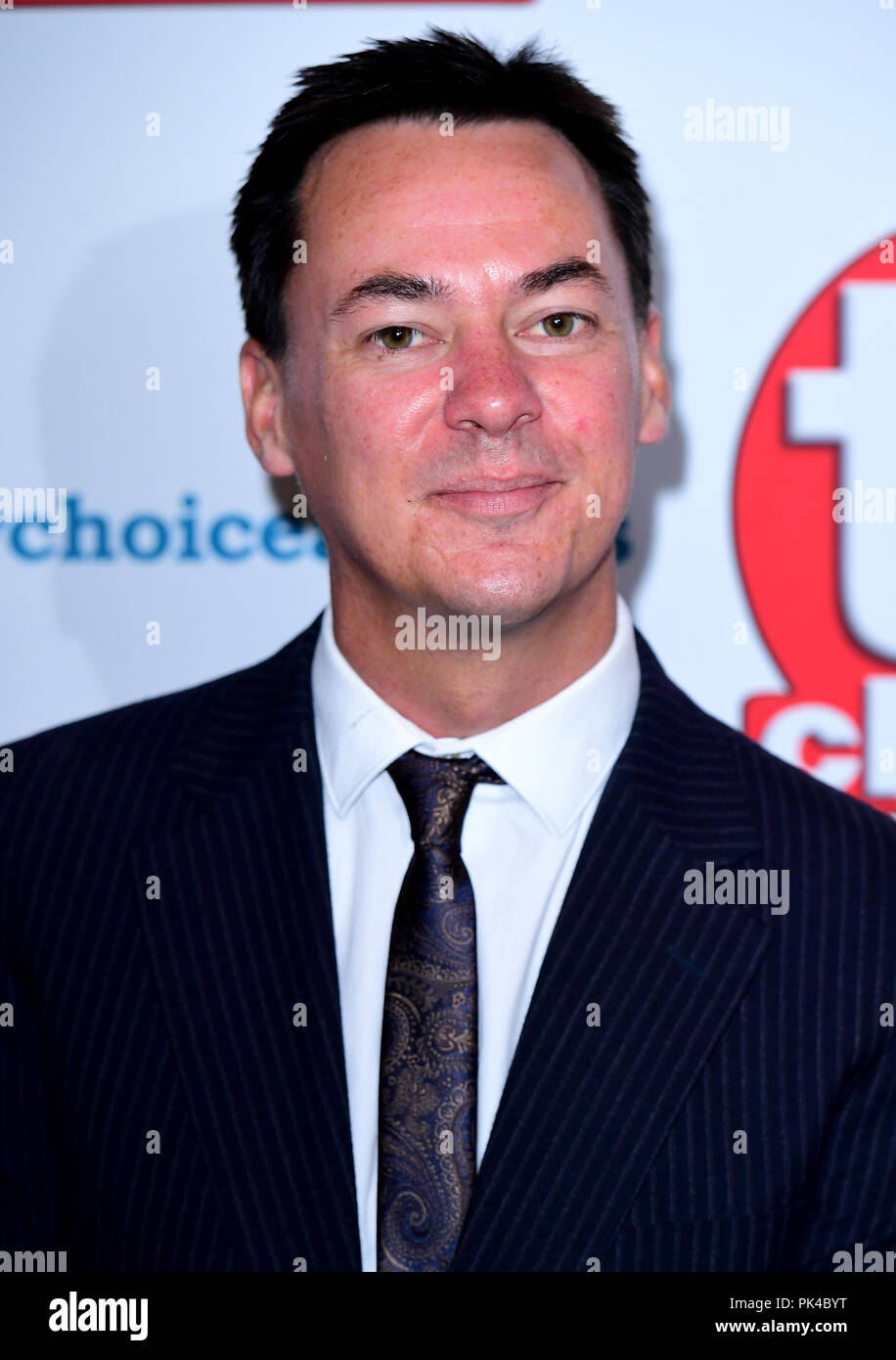 Dave Vitty attending the TV Choice Awards at the Dorchester Hotel, Park ...