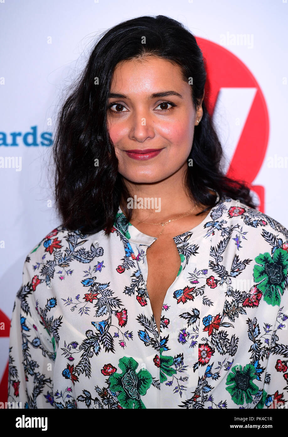 Shelley Conn attending the TV Choice Awards at the Dorchester Hotel ...