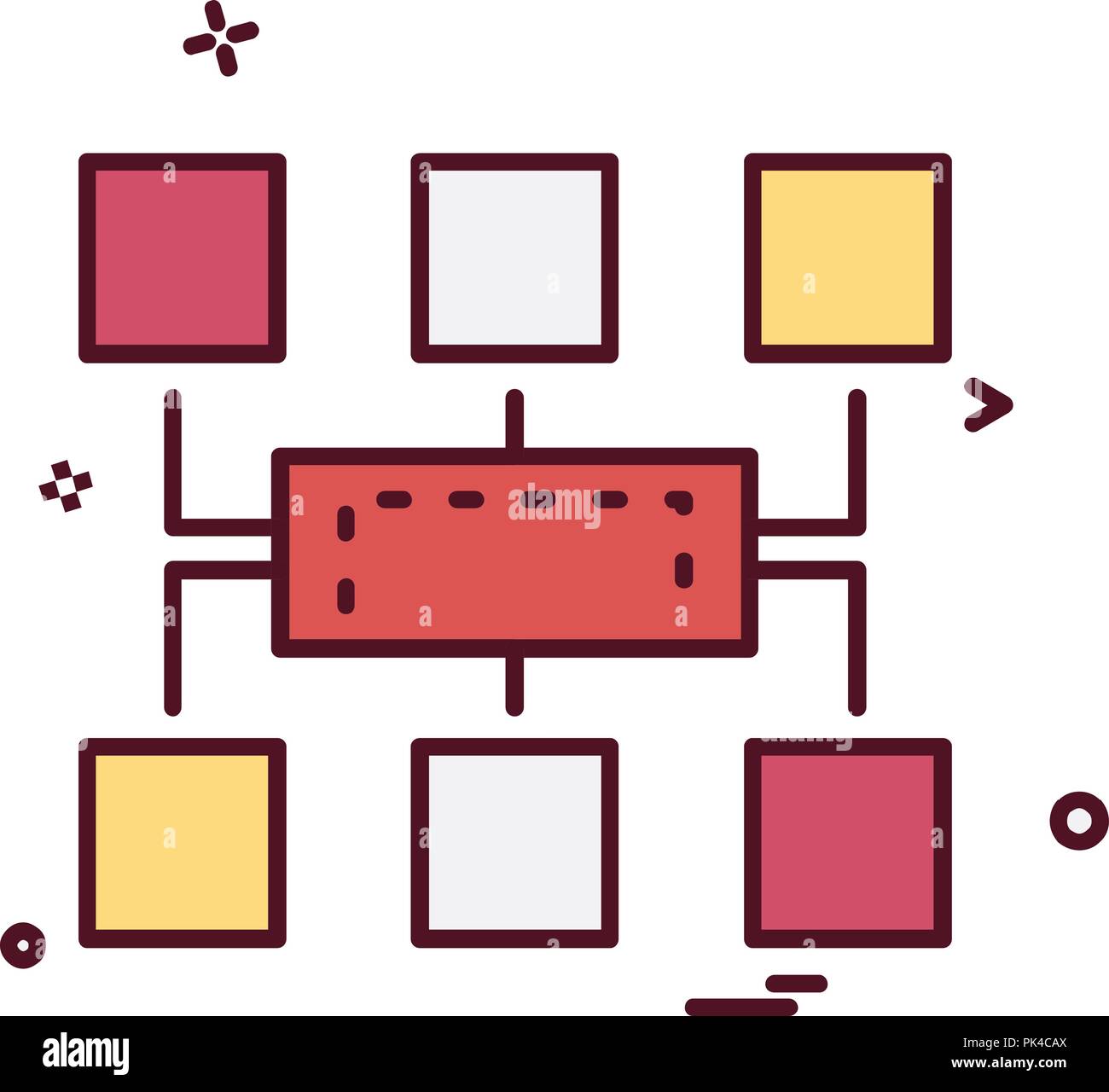 Network icon design vector Stock Vector Image & Art - Alamy