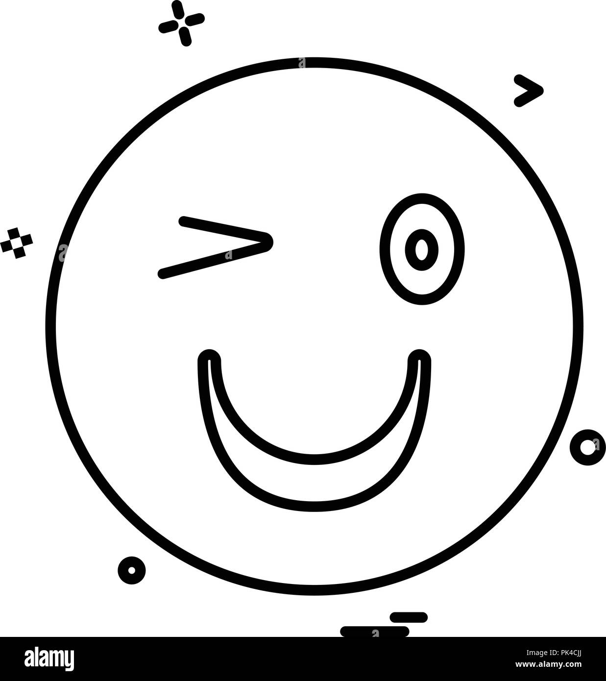 Emoji icons design vector Stock Vector Image & Art - Alamy