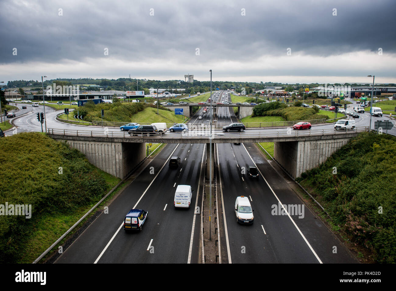 M9 motorway hi-res stock photography and images - Alamy