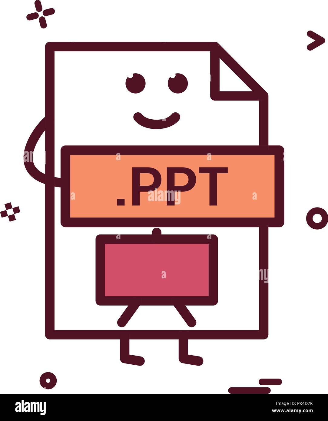Ppt file type Stock Vector Images - Alamy