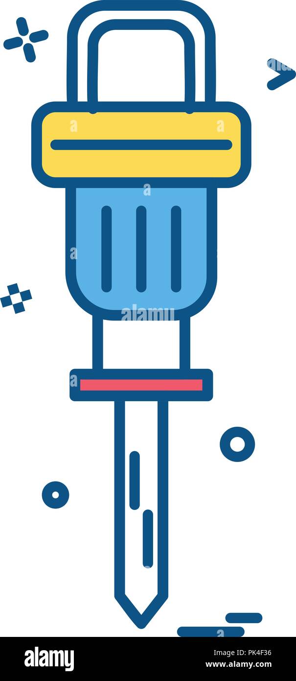 air hammer icon vector design Stock Vector Image & Art - Alamy