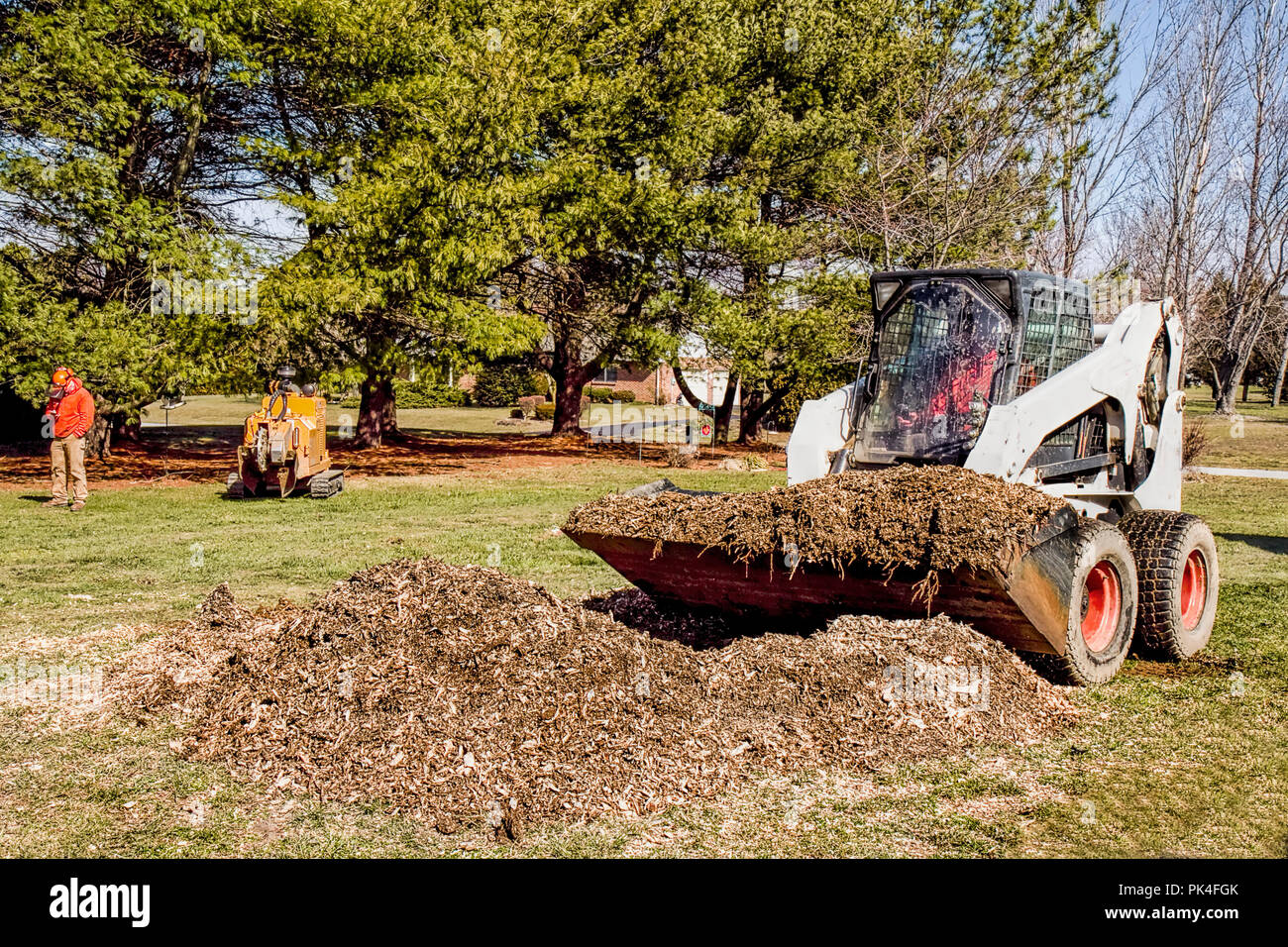 Heavy equipment yard hi-res stock photography and images - Alamy