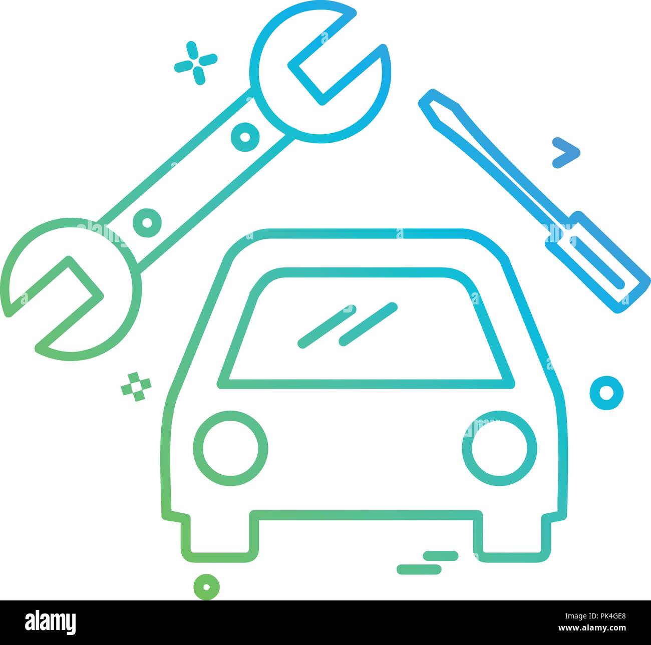 Car workshop icon design vector Stock Vector Image & Art - Alamy
