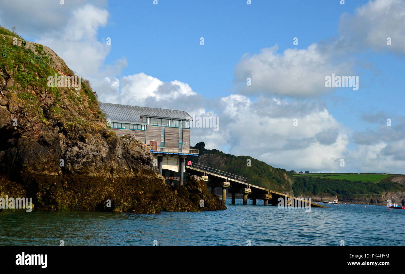 RNLI Tenby Lifeboat station, Wales, UK Stock Photo - Alamy