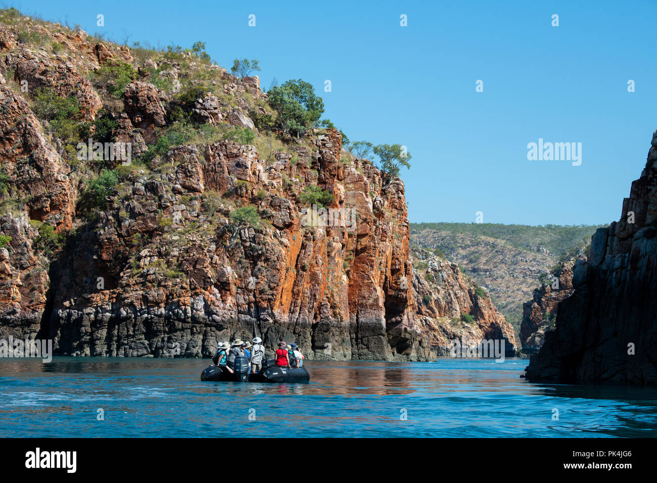 Western Australia, Kimberley, Talbot Bay. Horizontal Falls (aka Horries ...