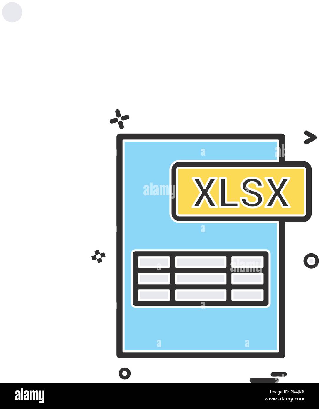 Xlsx file Stock Vector Images - Alamy