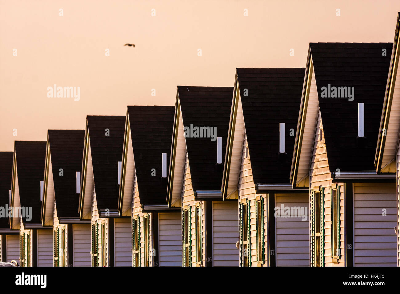 Days' Cottages North Truro, Massachusetts, USA Stock Photo - Alamy