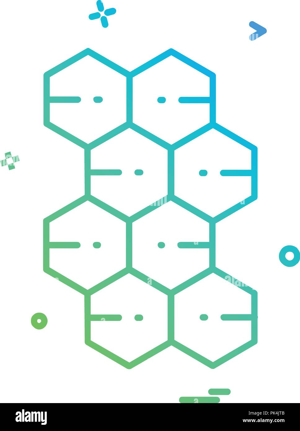 Cells icon design vector Stock Vector Image & Art - Alamy