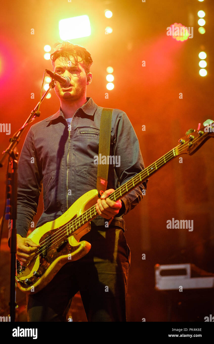 Everything Everything at Festival No 6 on Friday 7 September 2018 held ...