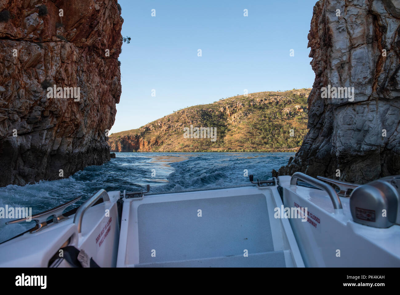 Western Australia, Kimberley, Talbot Bay. Horizontal Falls (aka Horries ...