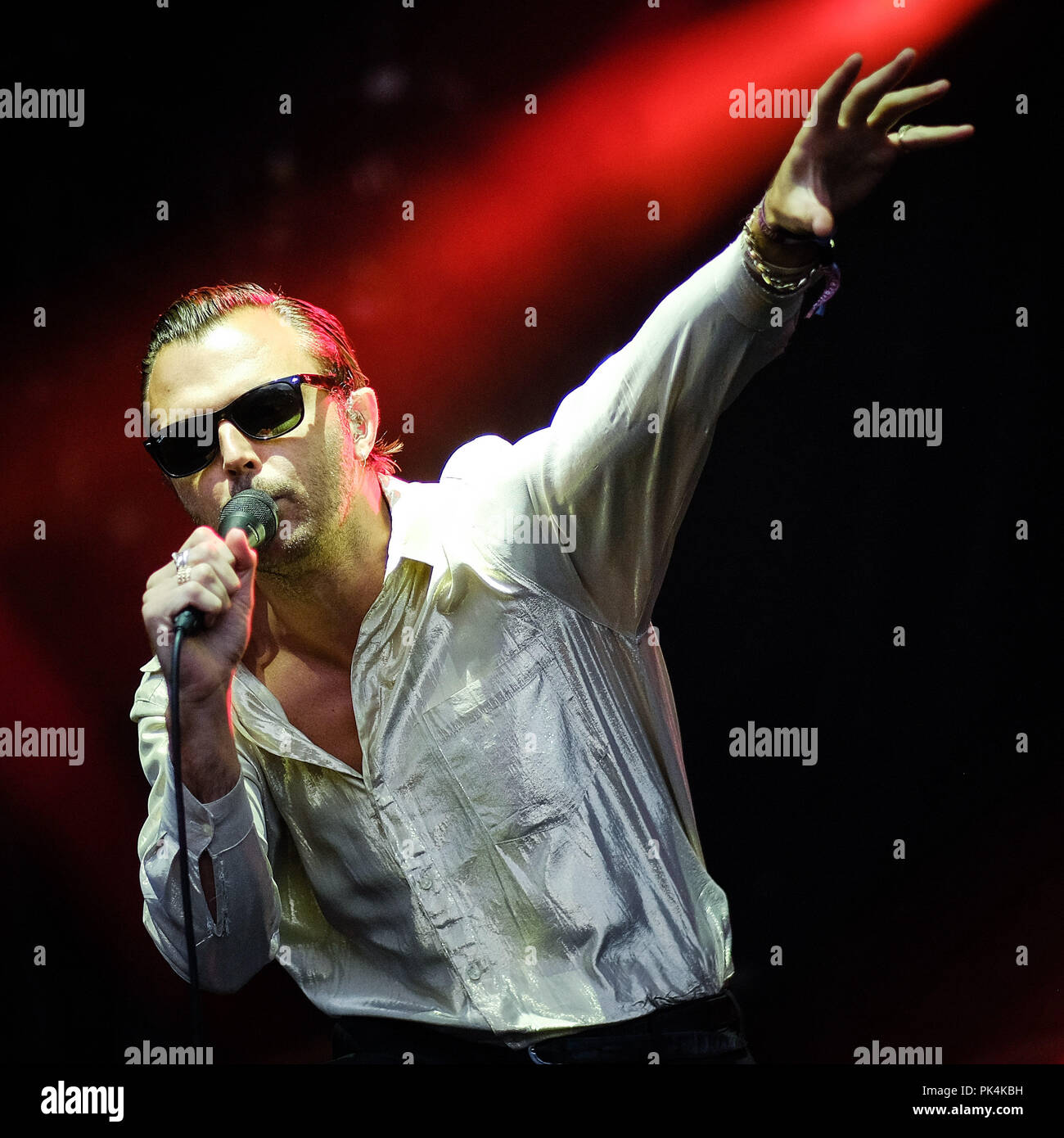 Hurts at Festival No 6 on Saturday 8 September 2018 held at Portmeirion ...