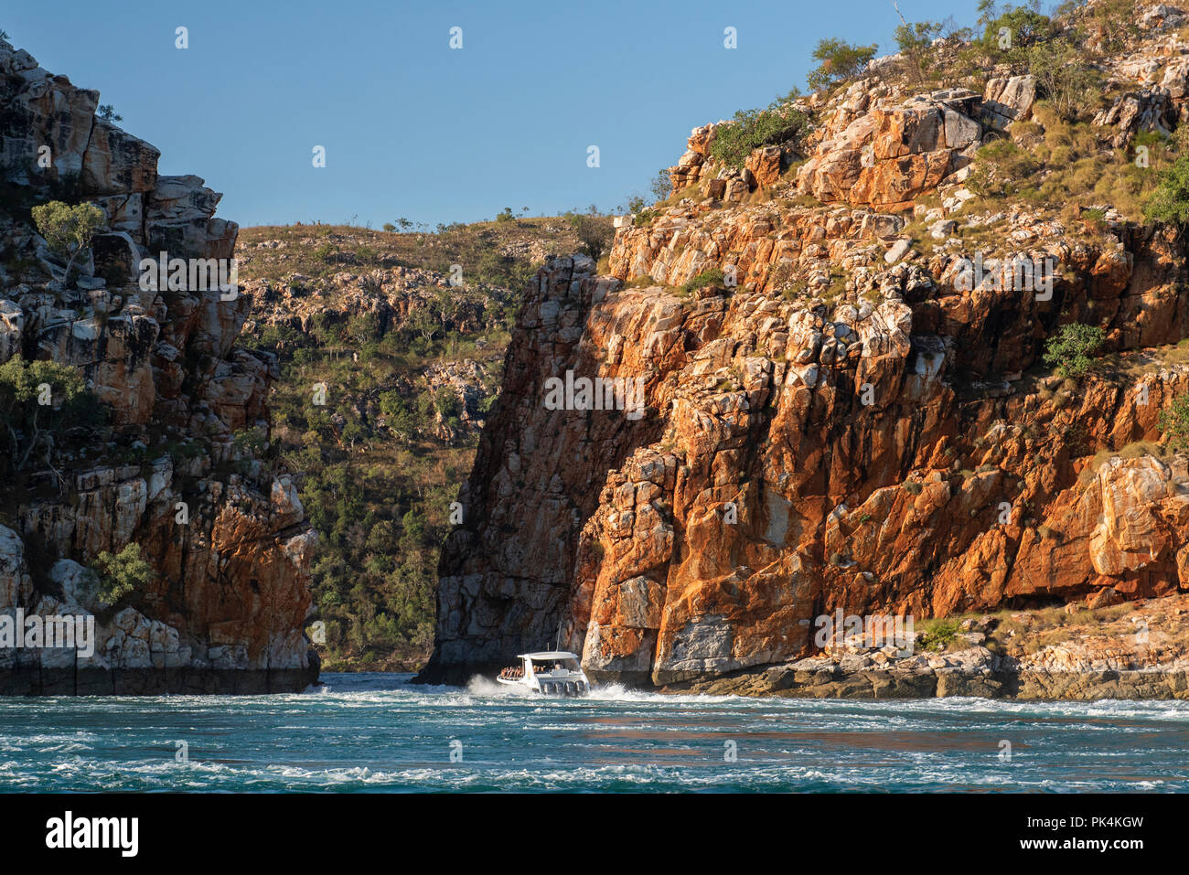 Western Australia, Kimberley, Talbot Bay. Horizontal Falls (aka Horries ...