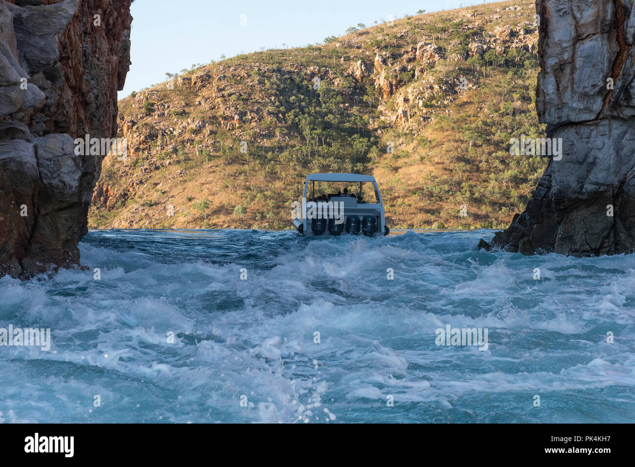 Western Australia, Kimberley, Talbot Bay. Horizontal Falls (aka Horries ...
