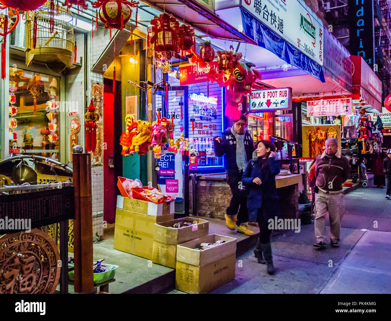 Chinatown Manhattan New York, New York, USA Stock Photo - Alamy