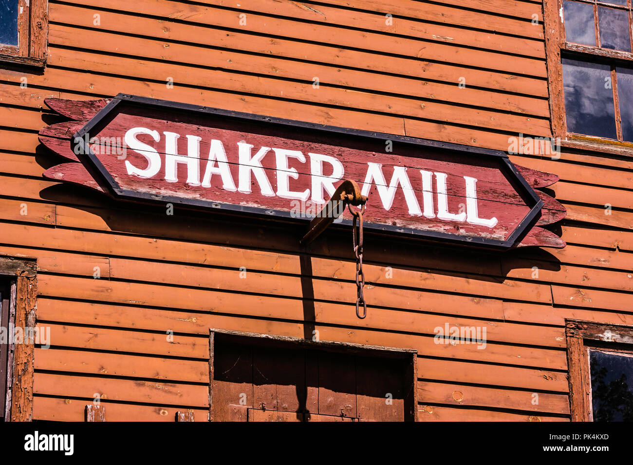 The Shaker Mill at Shaker Pond West Stockbridge, Massachusetts, USA ...