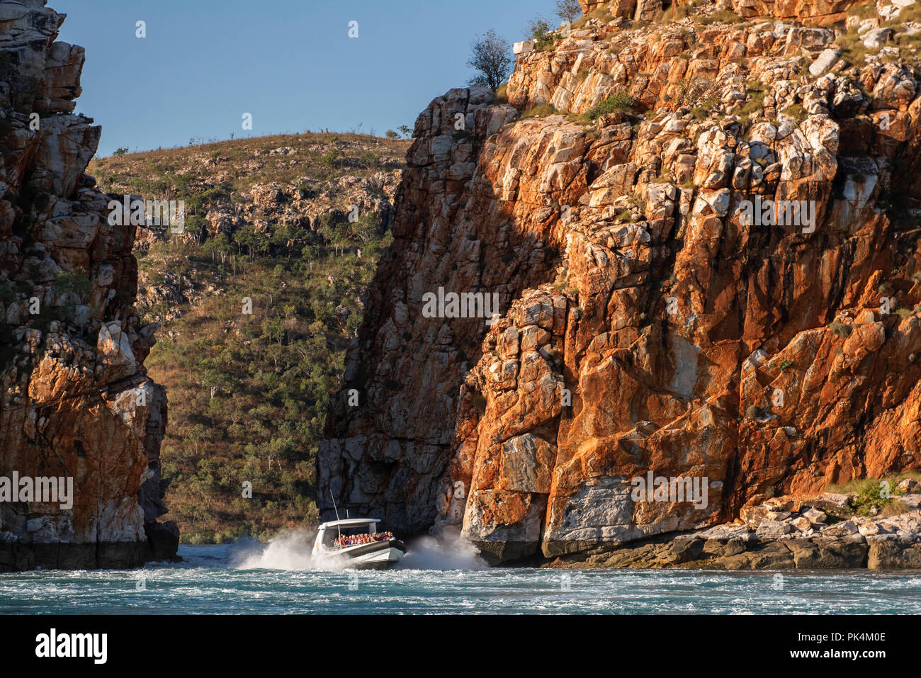 Western Australia, Kimberley, Talbot Bay. Horizontal Falls (aka Horries ...
