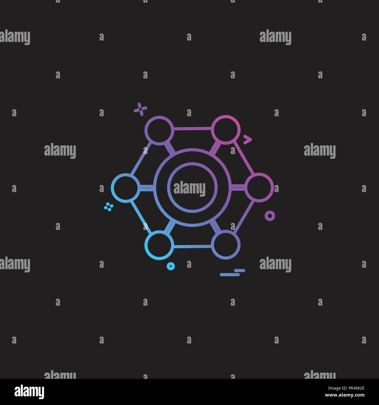 Nut icon design vector Stock Vector Image & Art - Alamy