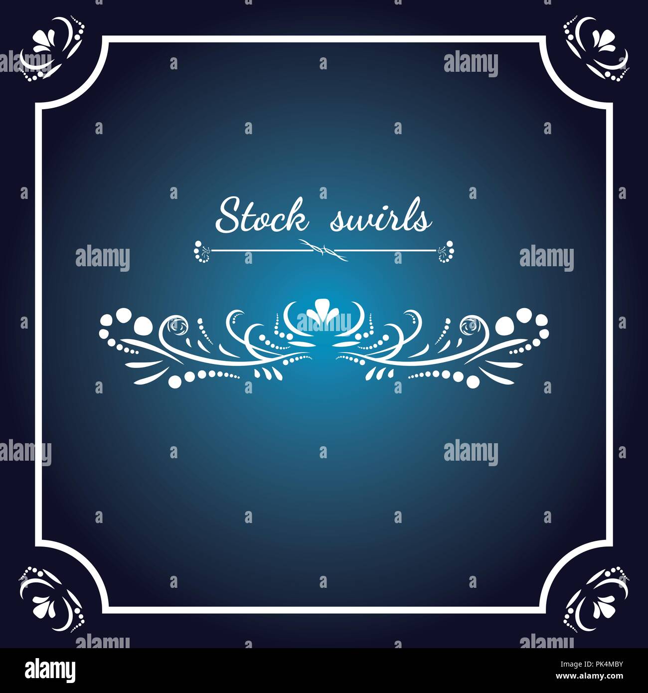 Vector Card Invitation Elements Stock Vector Image & Art - Alamy